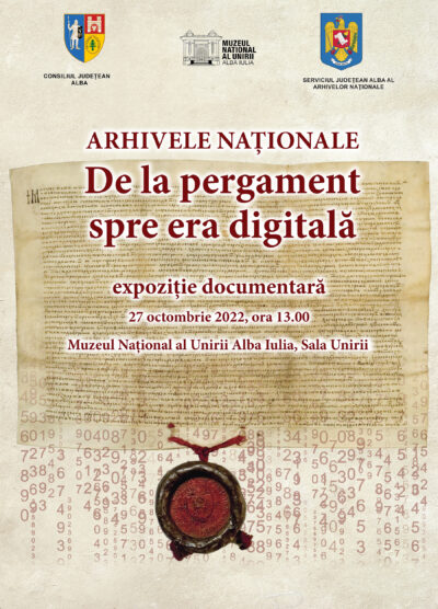 Expoziție aniversară. Arhivele Naționale. De la pergament spre era ...