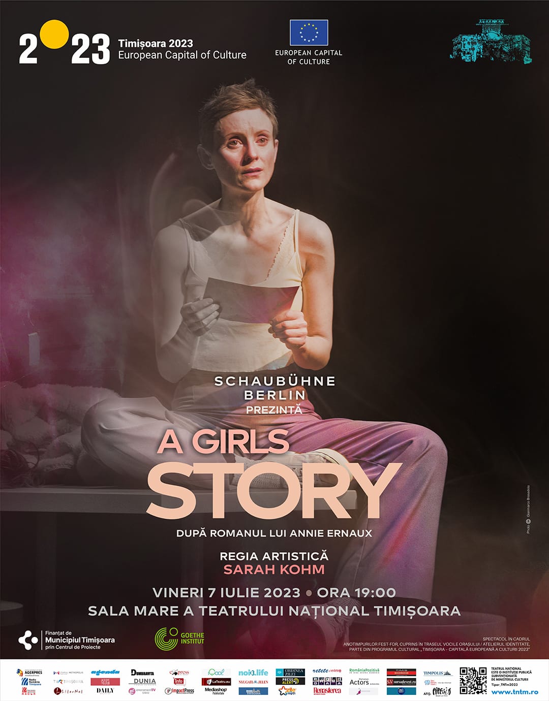 ``A GIRLS STORY`` următorul spectacol al Anotimpurilor FEST-FDR va fi ...