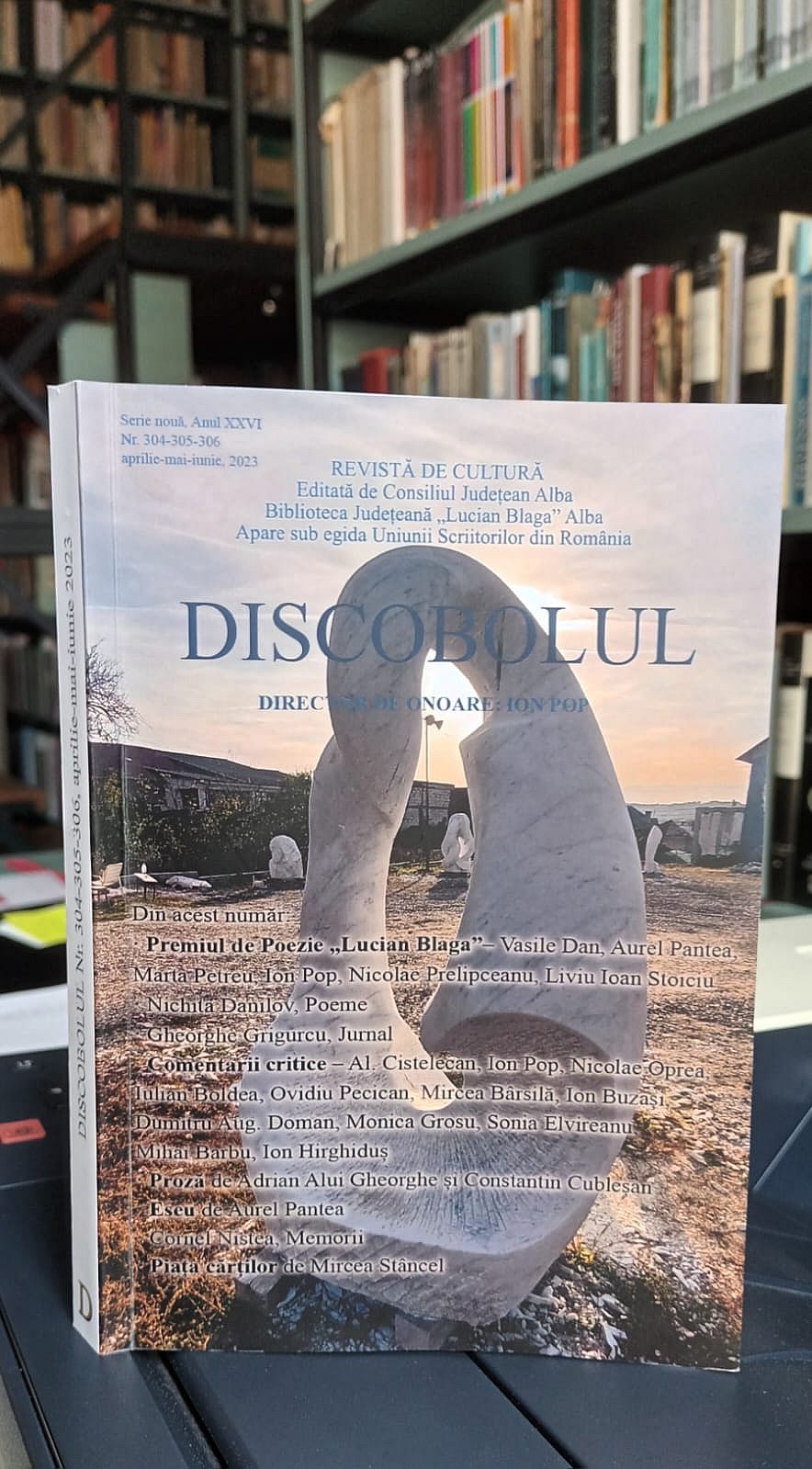 A apărut un nou număr al revistei Discobolul: 320 de pagini de proză ...